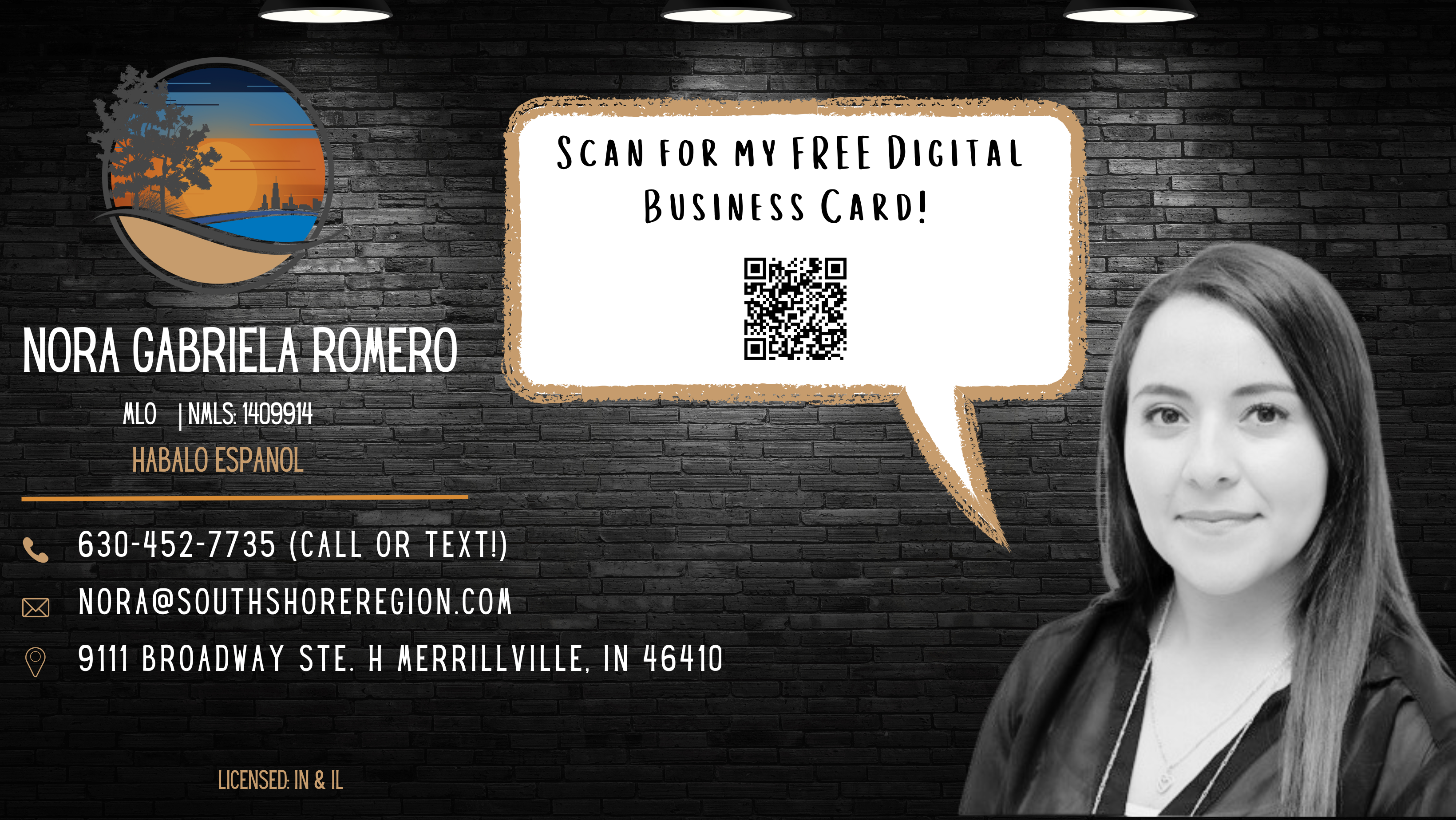 Nora Romero Business Card