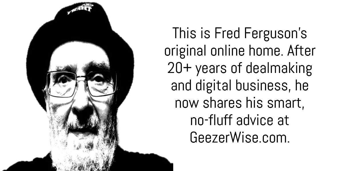 Fred Ferguson – Official Site of a Lifelong Dealmaker and Creator